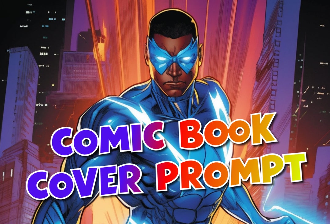 Comic Book Cover Premium Midjourney Prompt - Etsy