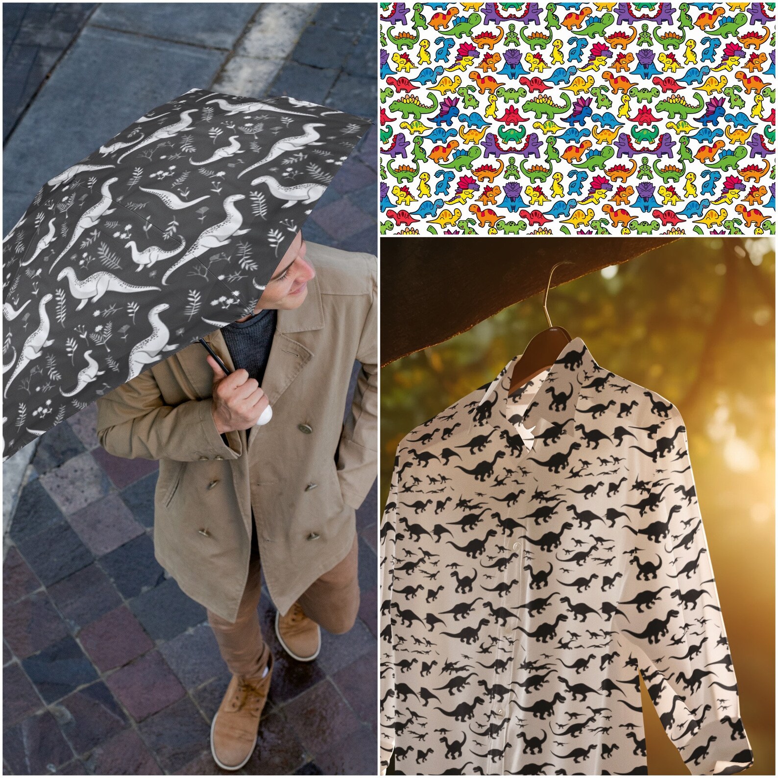 70 Dinosaur Patterns Seamless Dino Patterns T-rex Repeatable Dinosaur ...