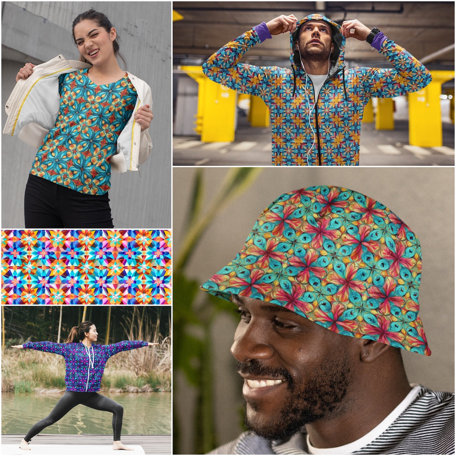 47 Kaleidoscopic Patterns Seamless Kaleid Patterns Trippy Repeatable ...