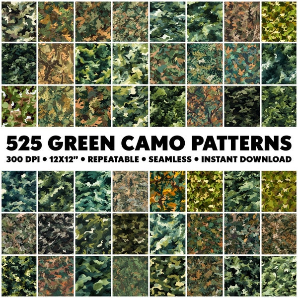 Wood Camo Seamless Pattern - Etsy