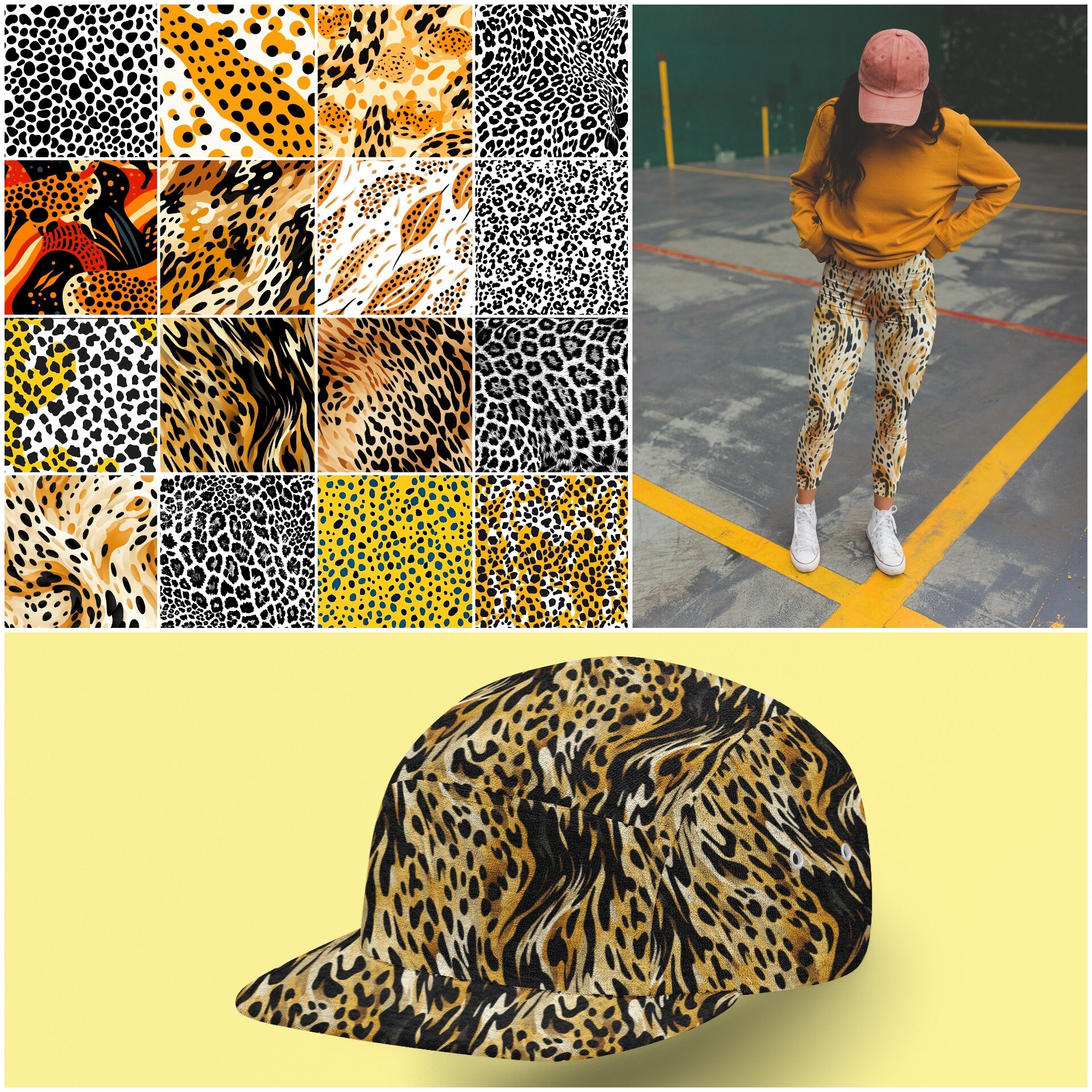 18 Cheetah Patterns Seamless Leopard Patterns Repeatable Cheetah ...