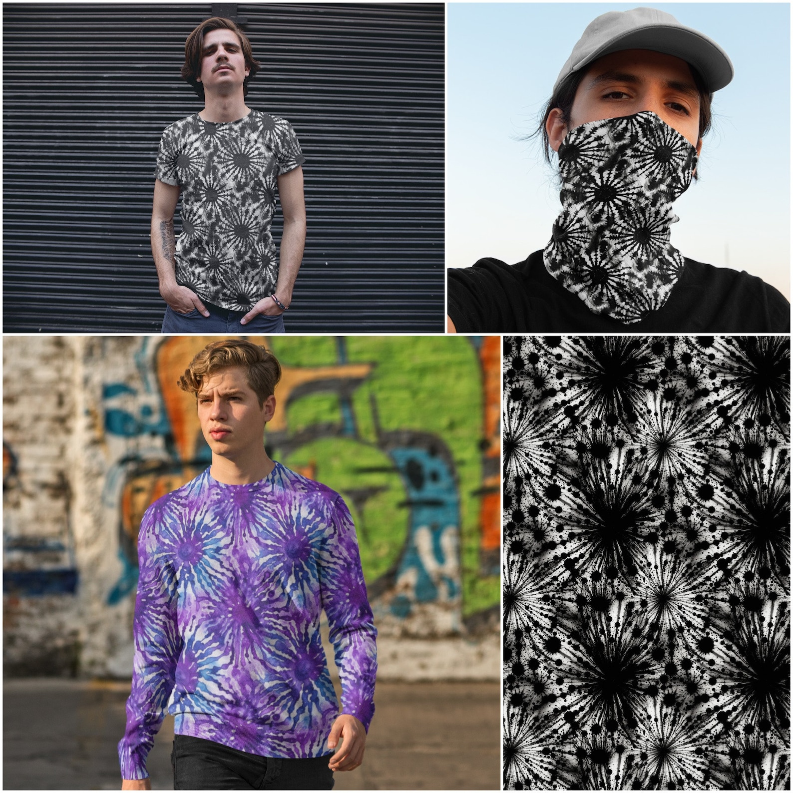 68 Tie Dye Patterns Trippy Seamless Rainbow Patterns Splatter ...