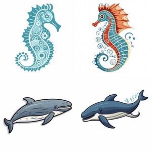 79 Fische Clipart Bilder Fische PNG Aufkleber Hai Design Oktopus ...