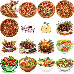 171 Food Clipart Images Berry Food PNG Sticker Fruit Design Food Pizza ...