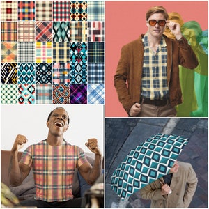 30 Plaid Patterns Plaid Seamless Pattern Stripe Repeatable Checkered ...