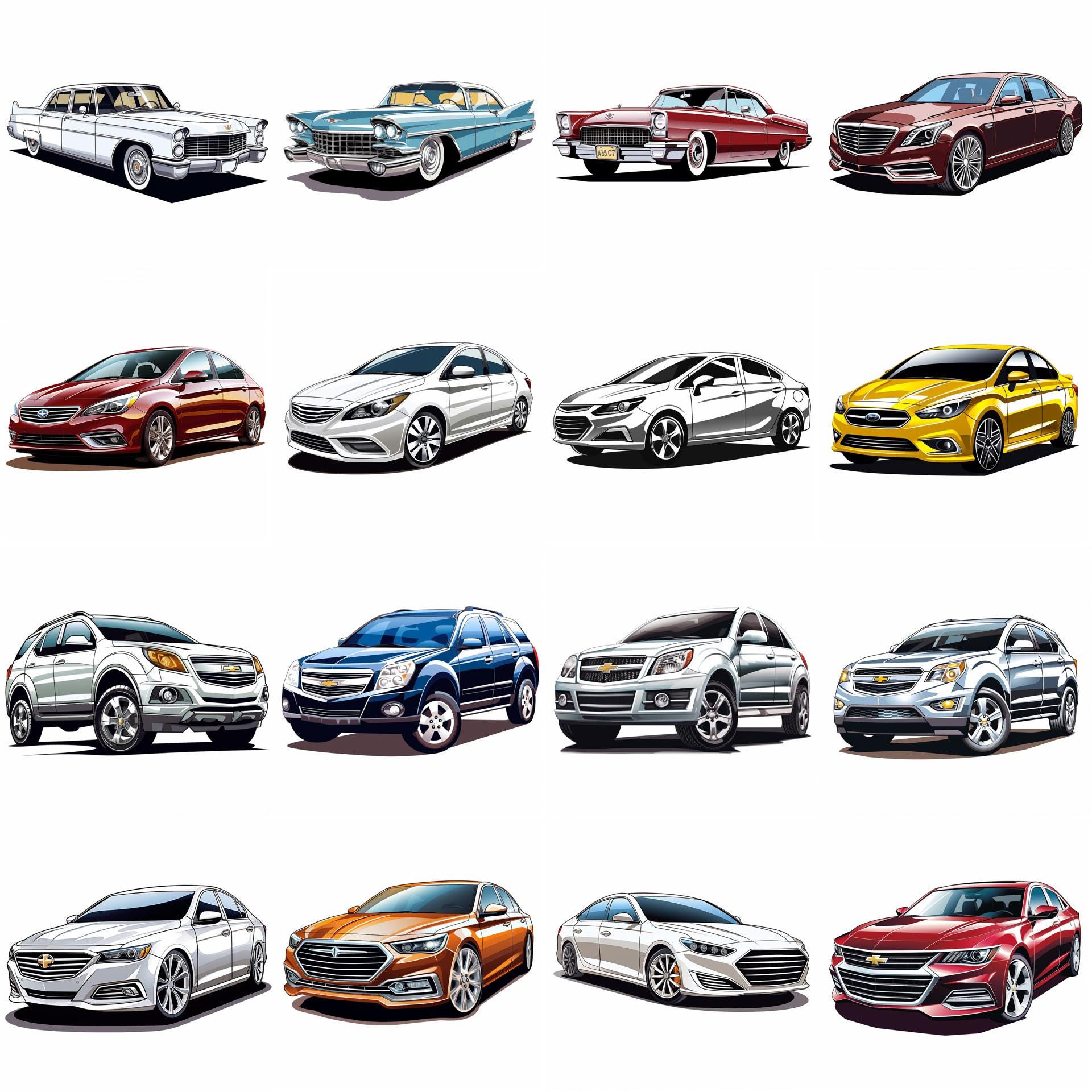 154 Car Clipart Images Sedan PNG Sticker Classic SUV Design Van ...