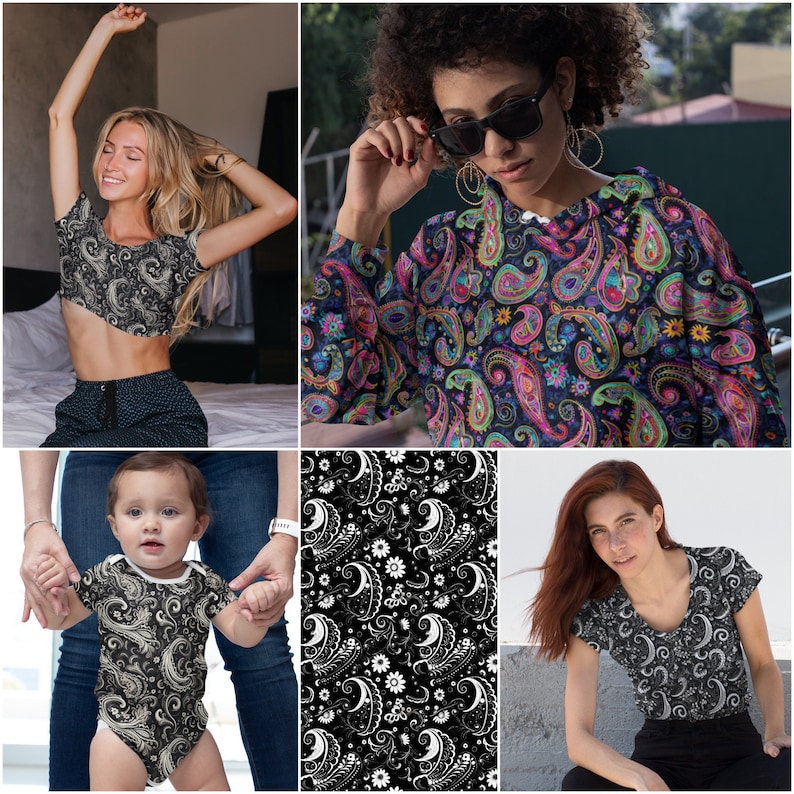 24 Paisley Patterns Seamless Paisley Patterns Classic Repeatable ...