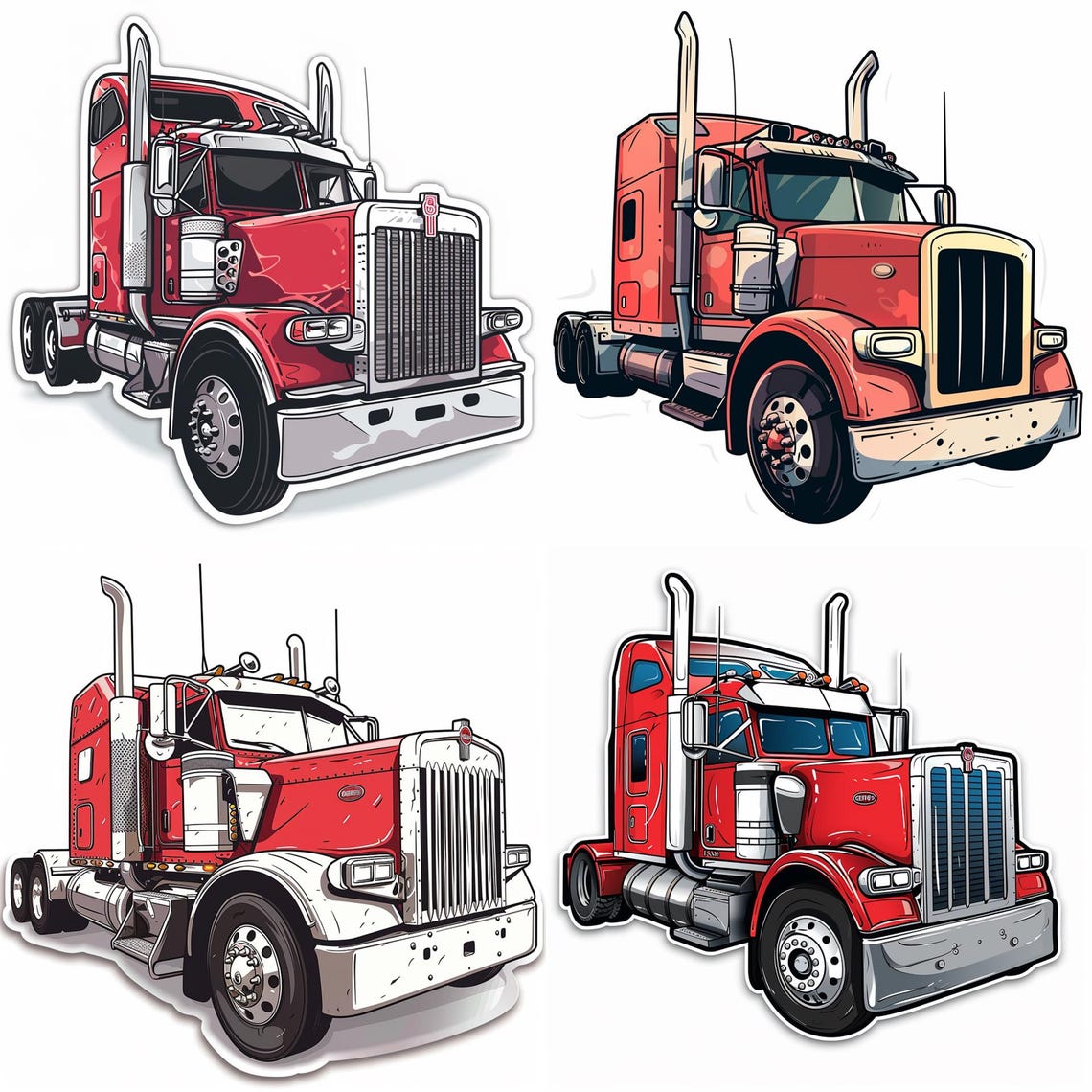 79 Truck Clipart Images Pickup Truck PNG Sticker Classic Truck Design ...