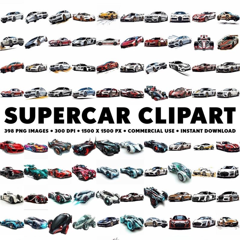 398 Supercar Clipart Images Supercar PNG Sticker Sports Car Design ...
