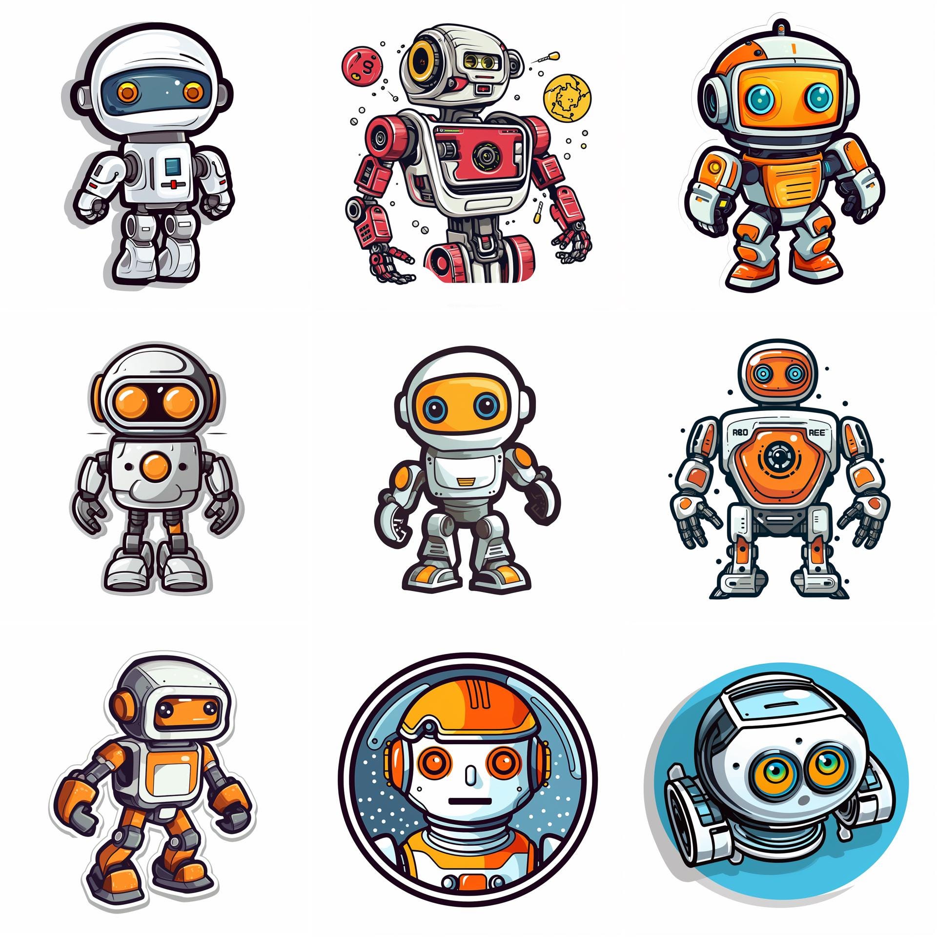 122 Robot Clipart Images Robot PNG Sticker Technology Design Robotic ...
