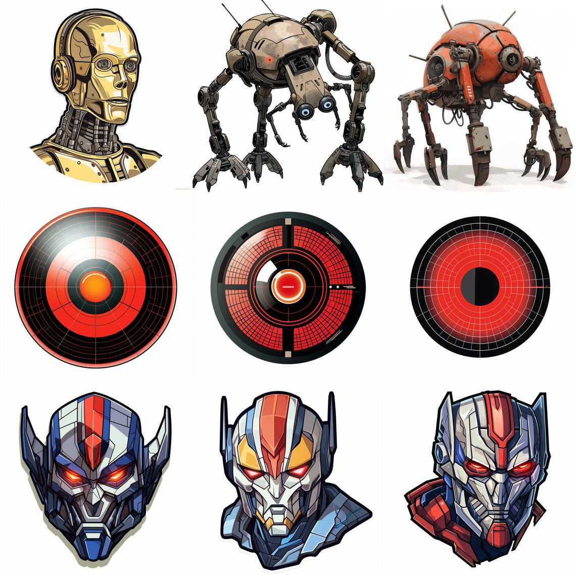 122 Robot Clipart Images Robot PNG Sticker Technology Design Robotic ...