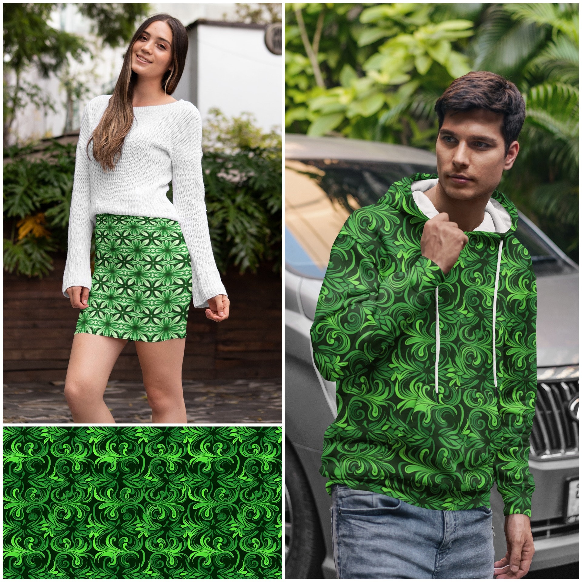 40 Green Abstract Green Patterns Seamless Grass Patterns Endless Green ...