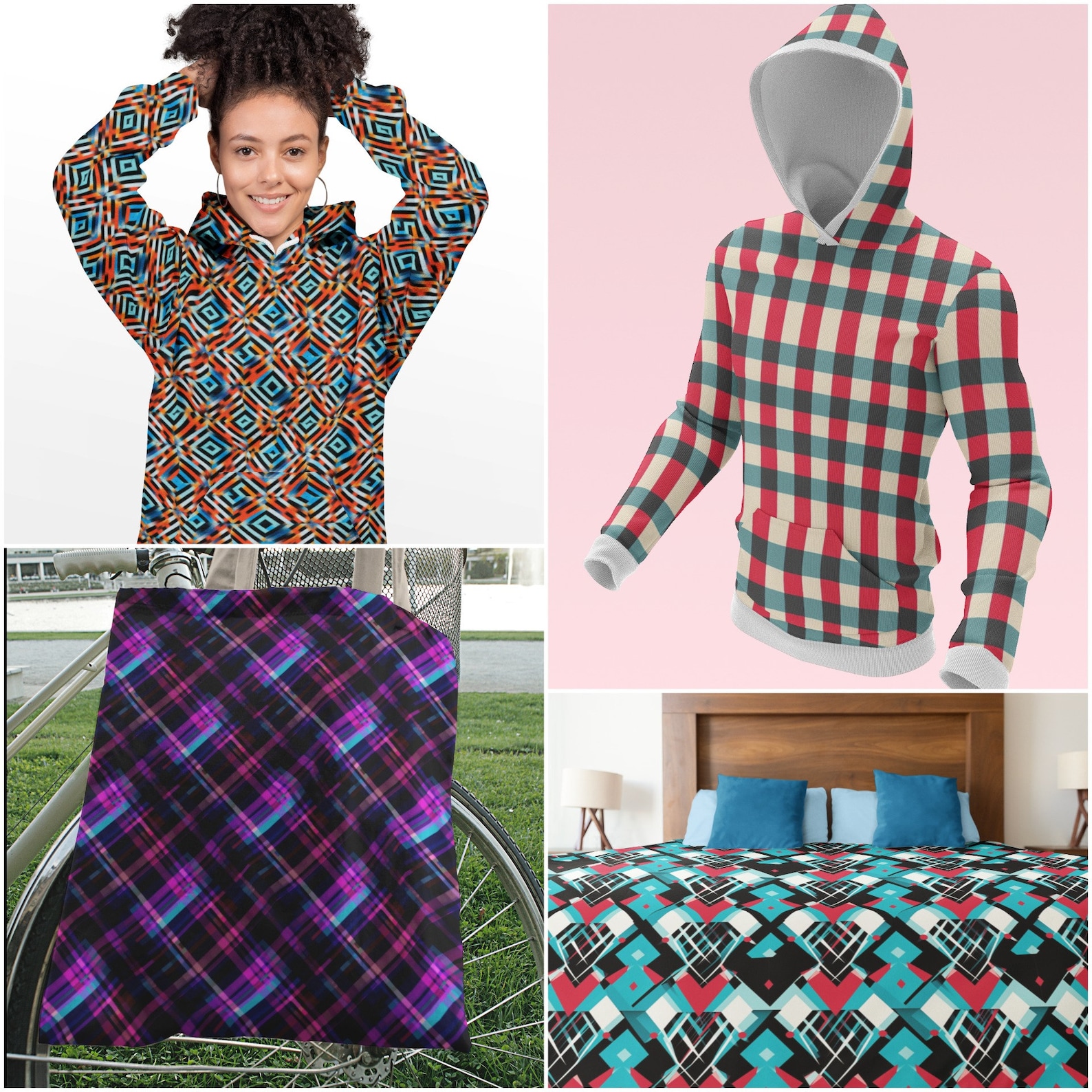 30 Plaid Patterns Plaid Seamless Pattern Stripe Repeatable Checkered ...