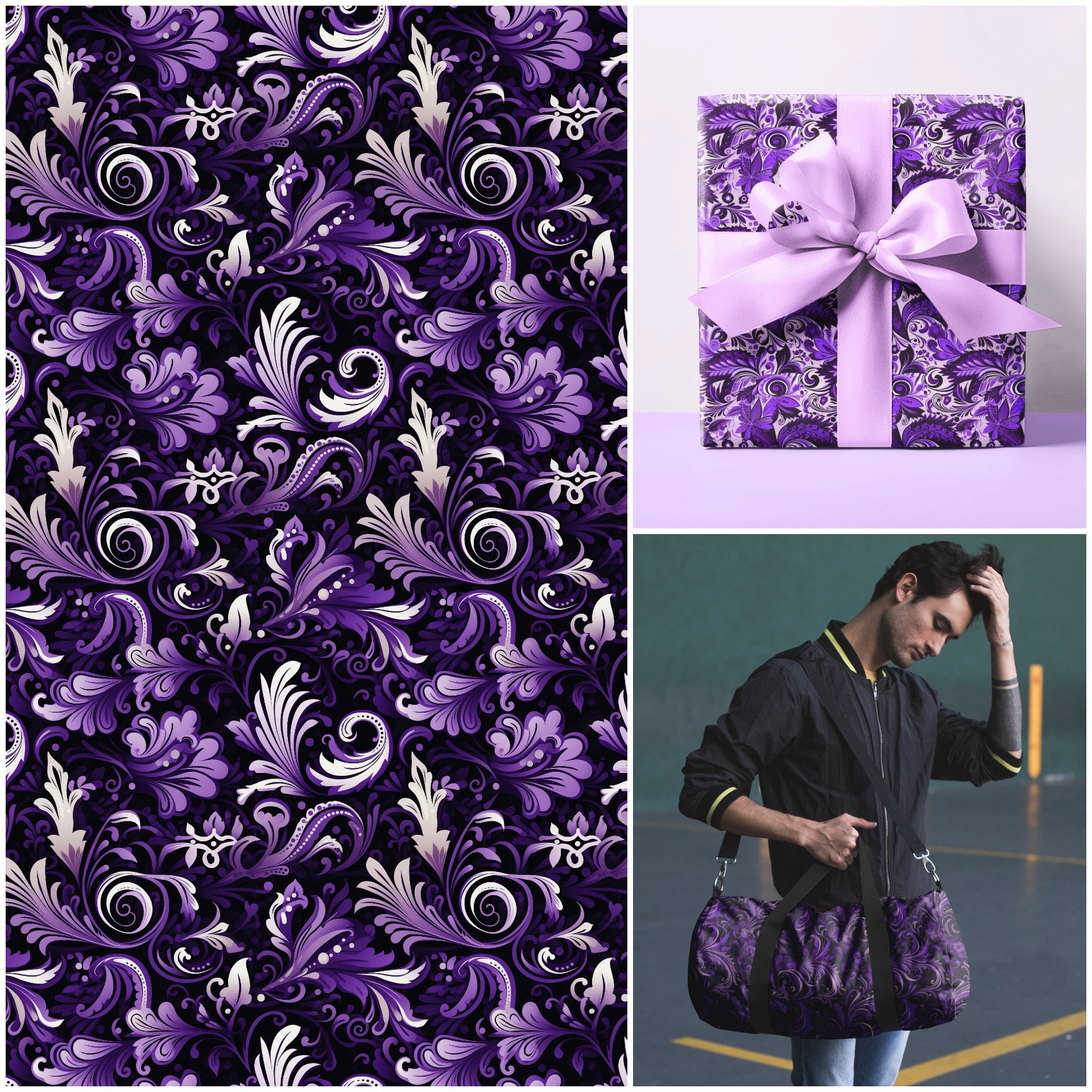 36 Purple Abstract Purple Patterns Seamless Purple Patterns Endless ...