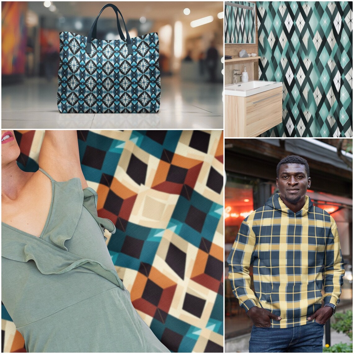 30 Plaid Patterns Plaid Seamless Pattern Stripe Repeatable Checkered ...