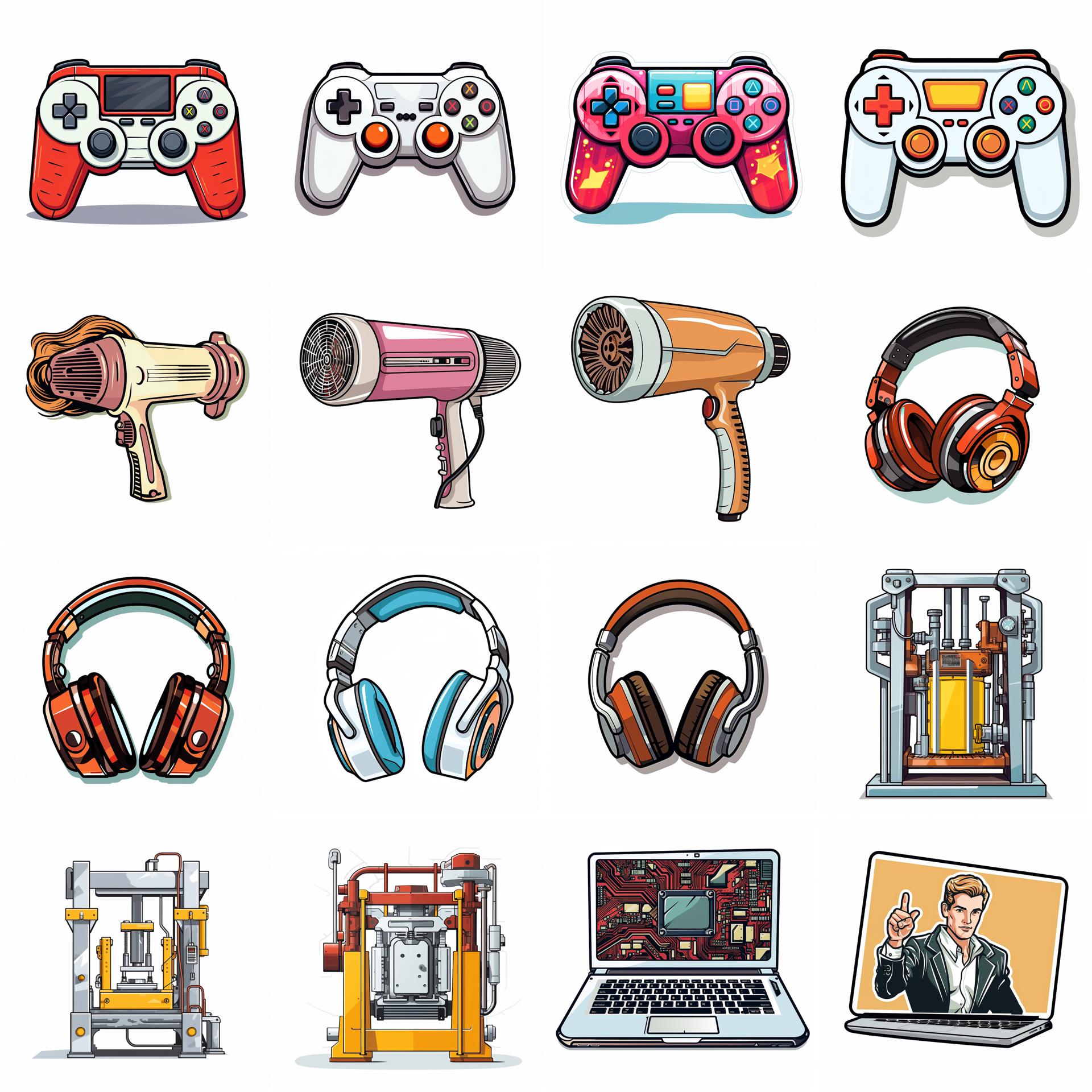 212 Technology Clipart Images Appliance PNG Sticker Technology Design ...