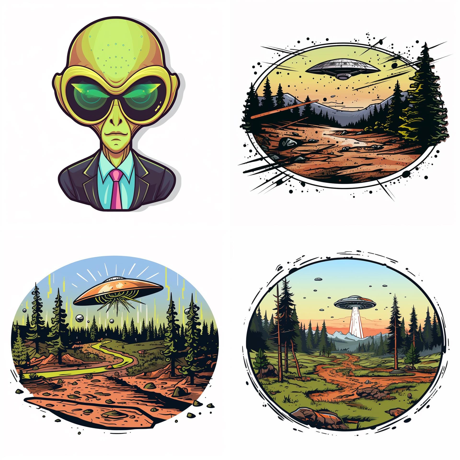 70 Alien Clipart Images UFO PNG Sticker Alien Design Alien Illustration ...