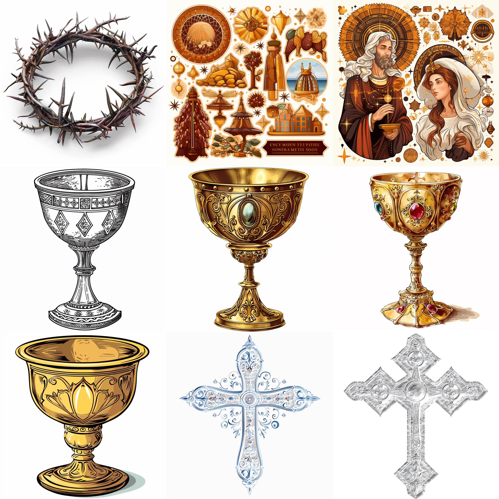 121 Christian Clipart Images Church PNG Sticker Design White Background ...
