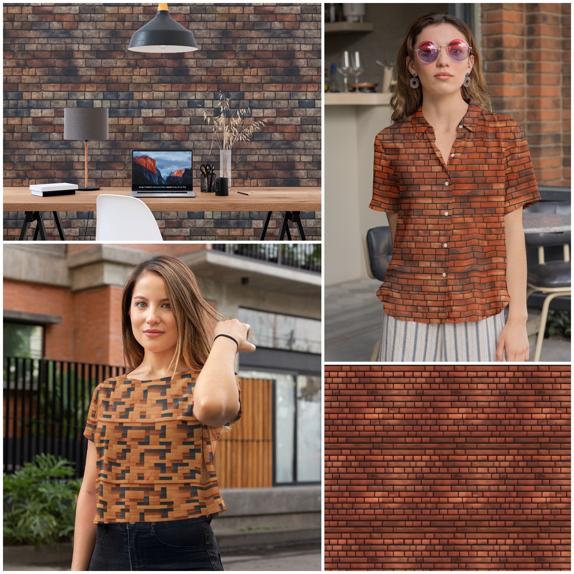 20 Brick Patterns Seamless Stone Patterns Bricks Repeatable Pattern ...