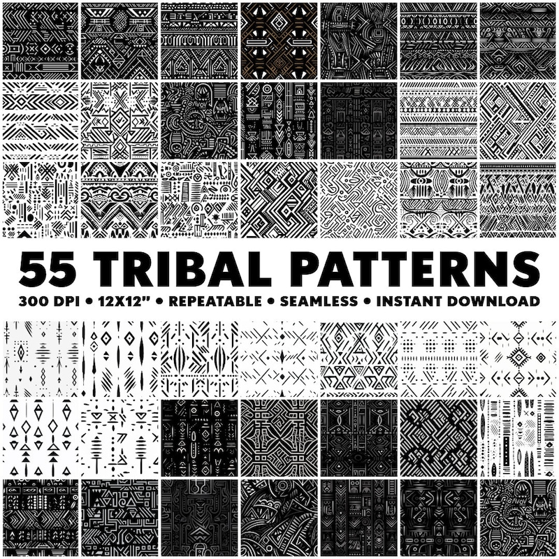 Tribal Designs - Etsy