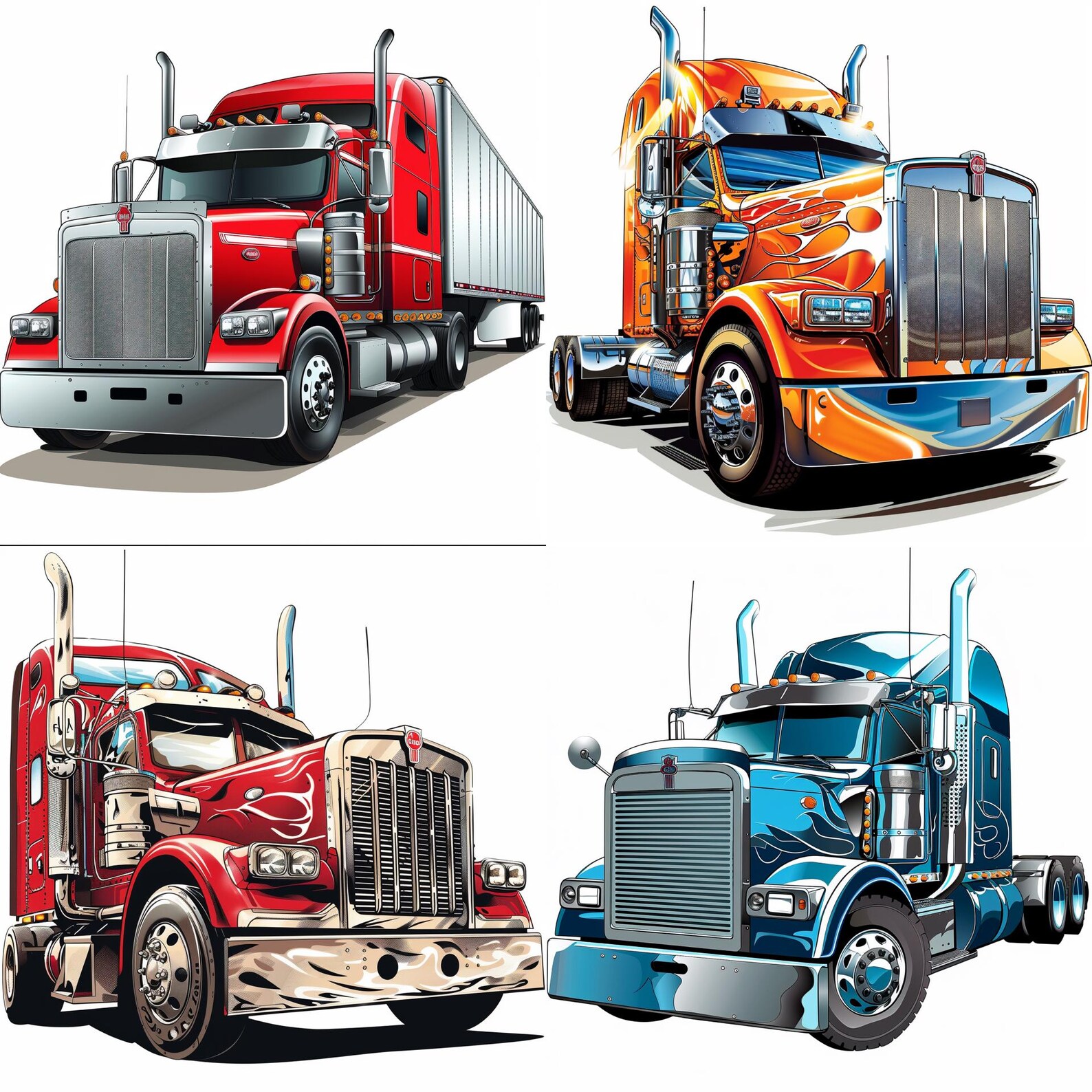 79 Truck Clipart Images Pickup Truck PNG Sticker Classic Truck Design ...