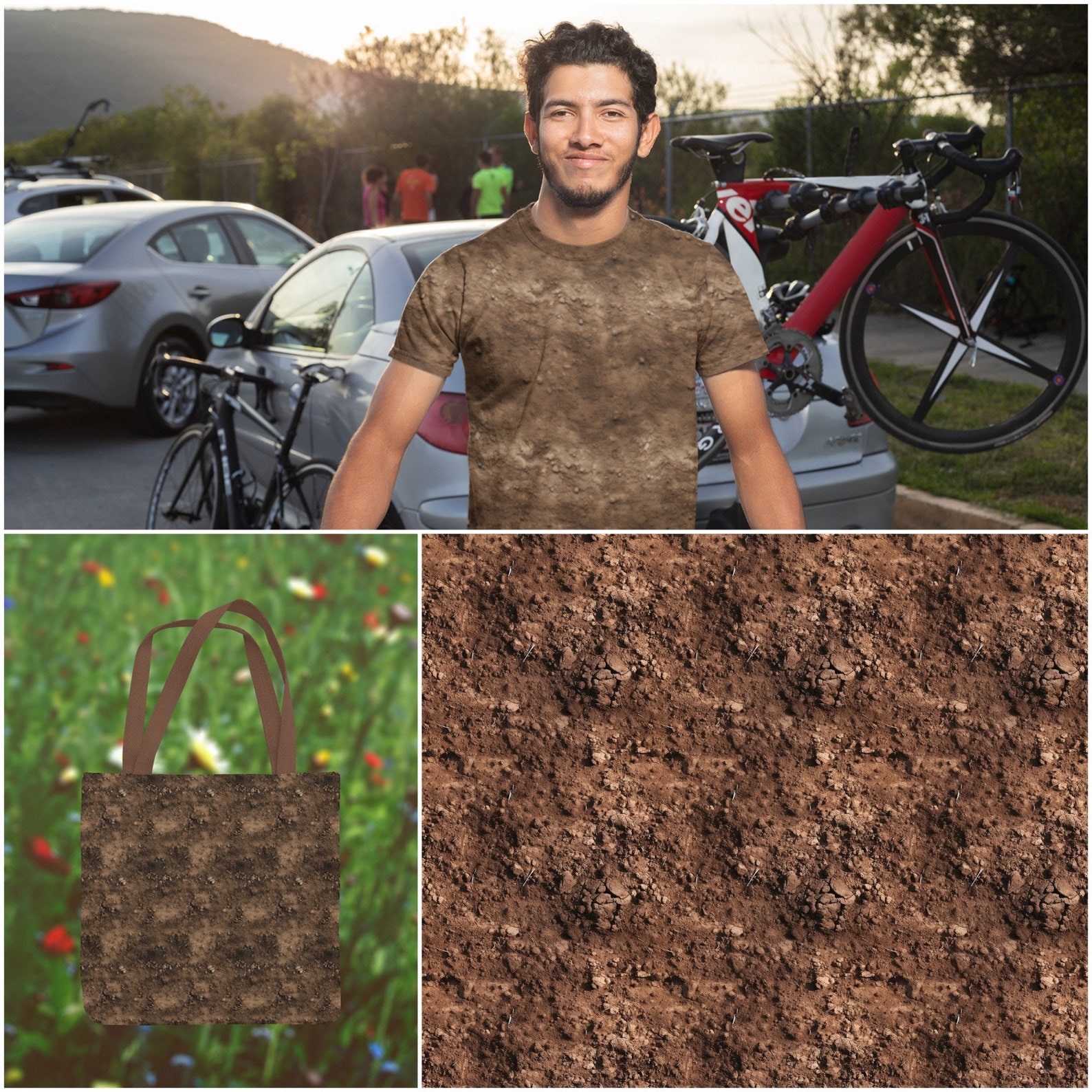 24 Dirt Patterns Soil Seamless Patterns Mud Repeatable Ground Pattern ...