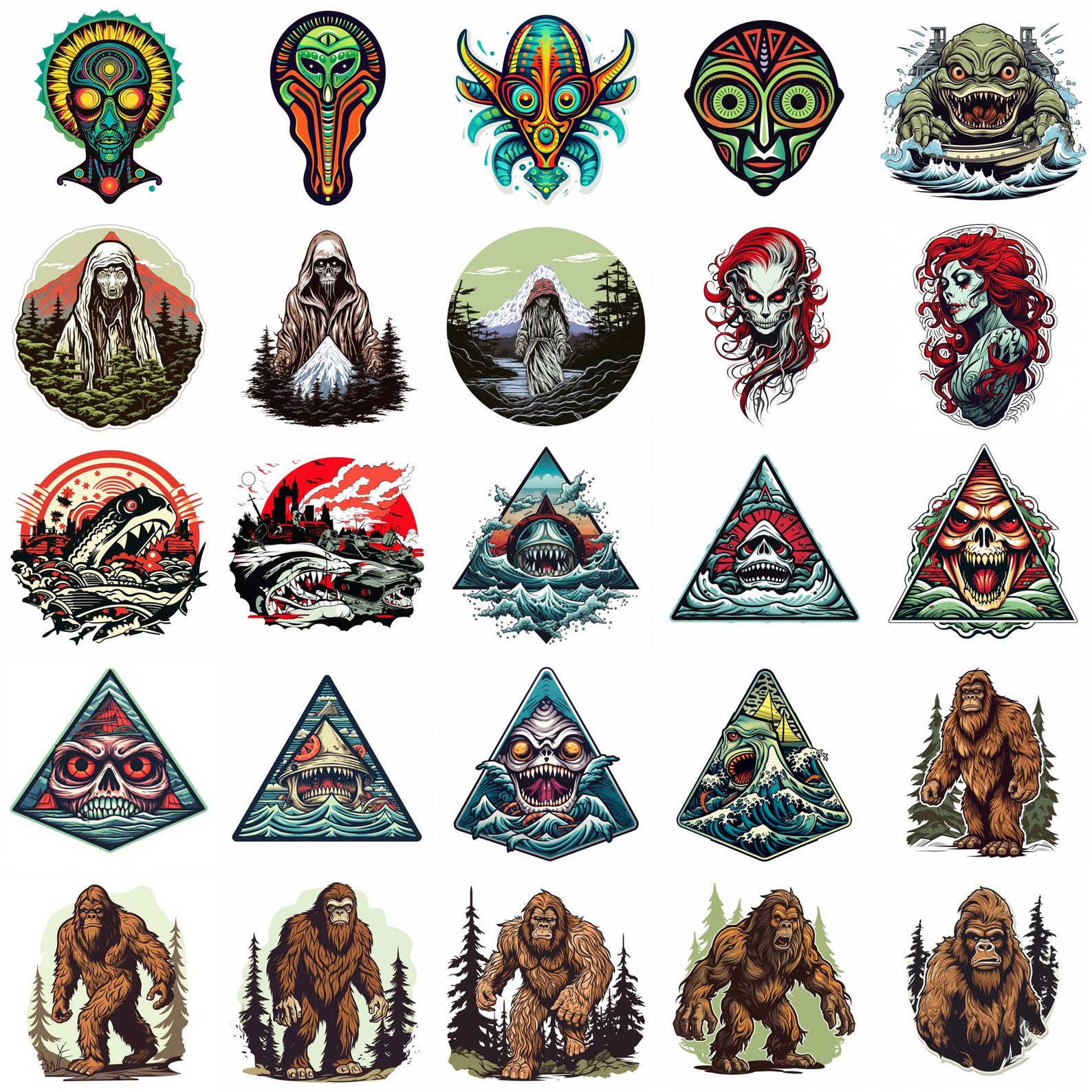 309 Monster Clipart Images Zombie PNG Sticker Dracula Design Vampire ...