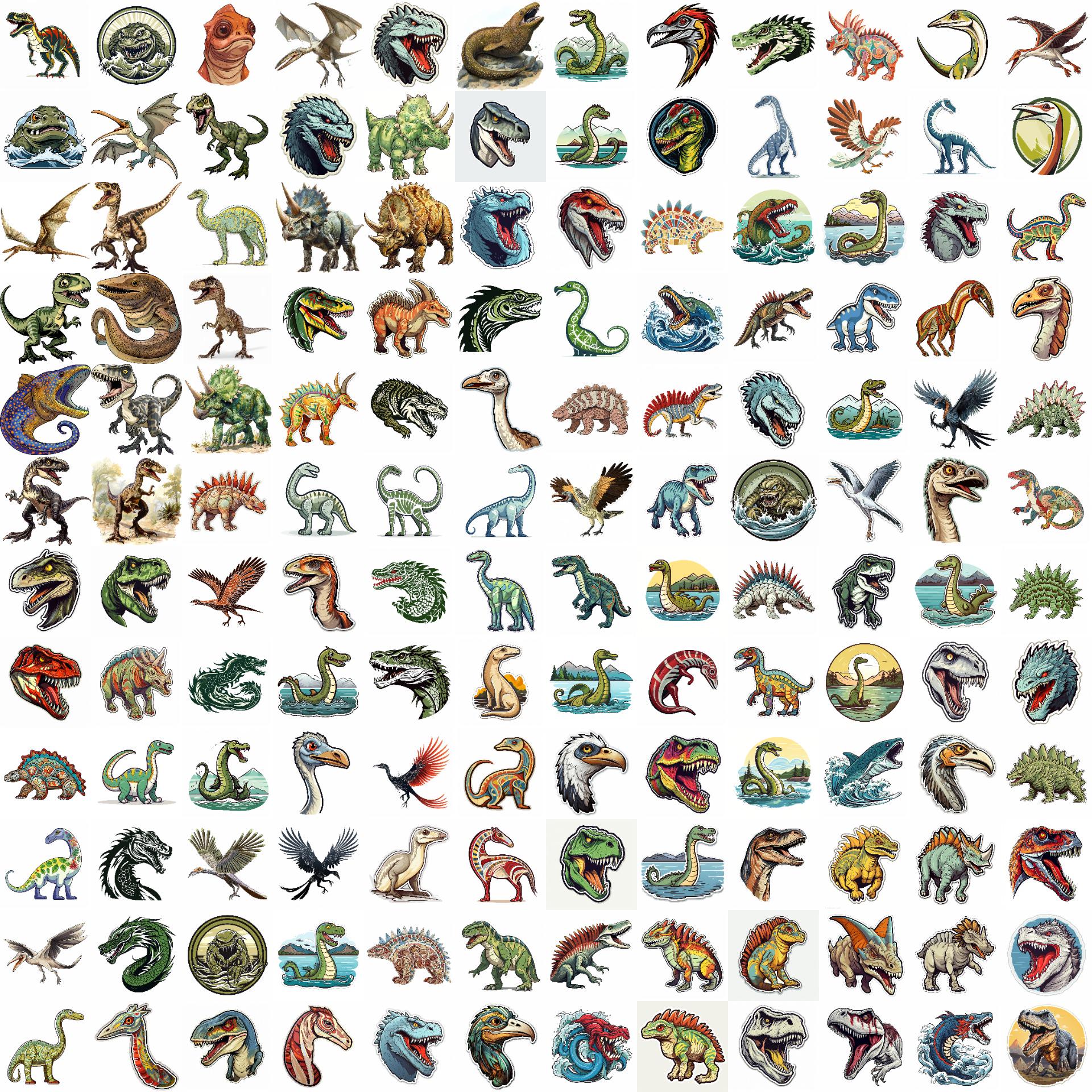 145 Dinosaur Clipart Images T-rex PNG Sticker Velociraptor Design ...