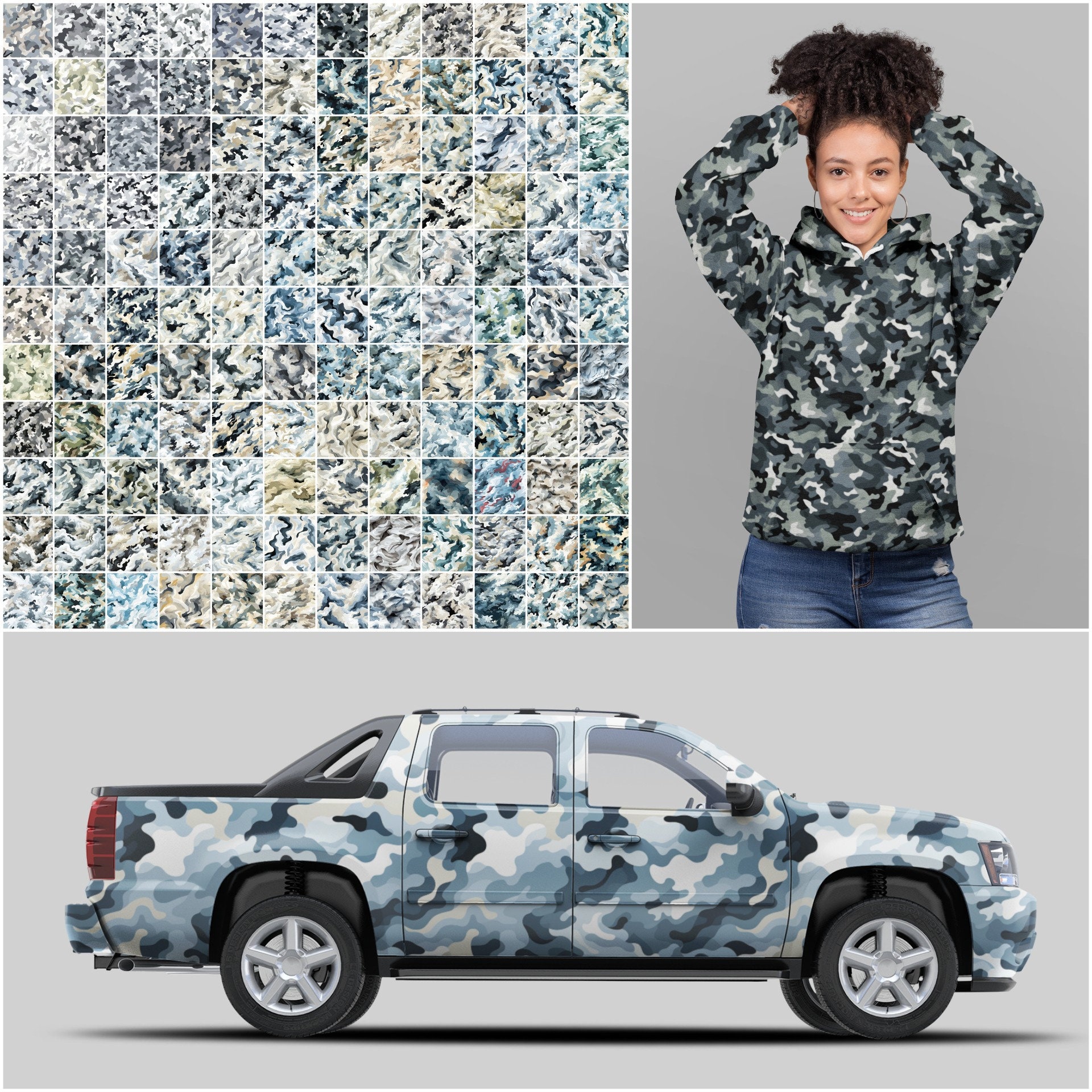 275 Gray Camo Patterns Seamless Patterns Endless Camouflage Pattern ...