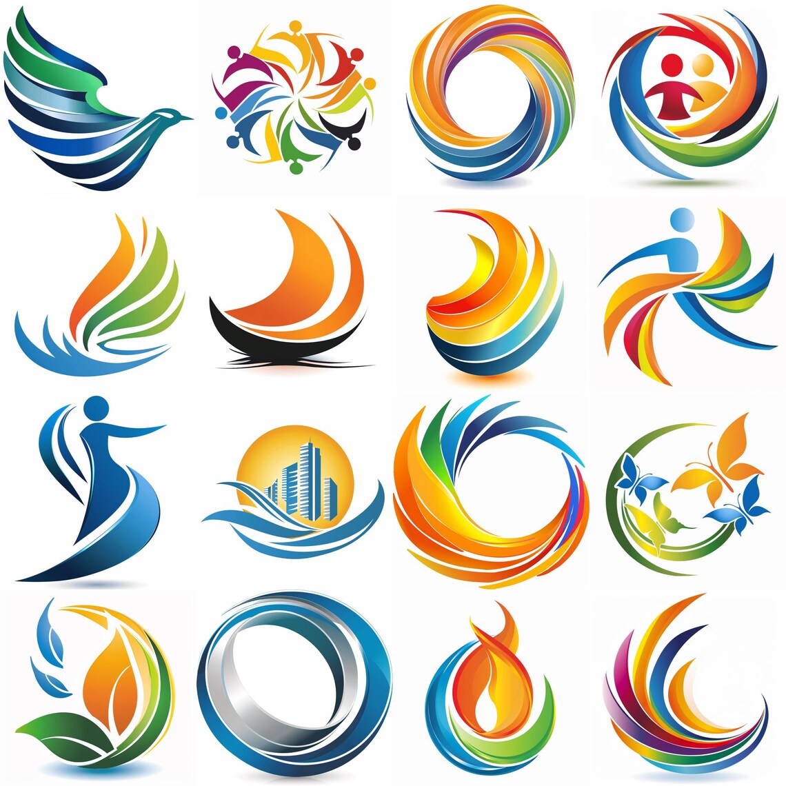 76 Logo & Symbol Clipart Images Logo PNG Symbol Design Sticker White ...