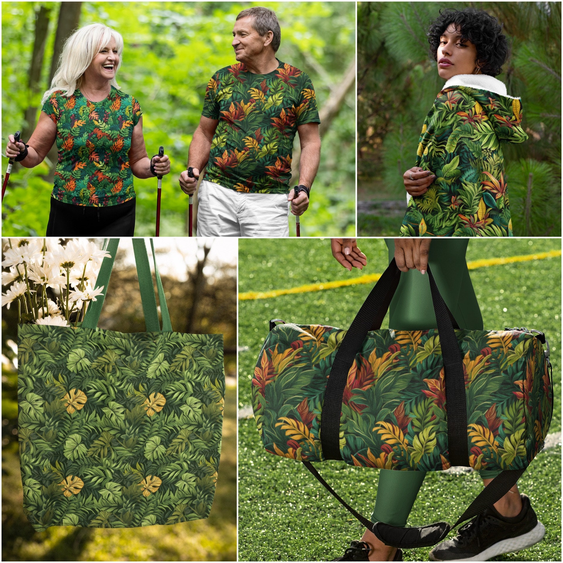 20 Jungle Patterns Tree Seamless Patterns Tropical Repeatable Pattern ...