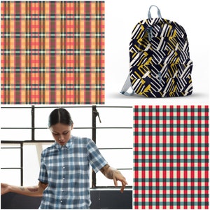 30 Plaid Patterns Plaid Seamless Pattern Stripe Repeatable Checkered ...