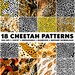 18 Cheetah Patterns Seamless Leopard Patterns Repeatable Cheetah ...