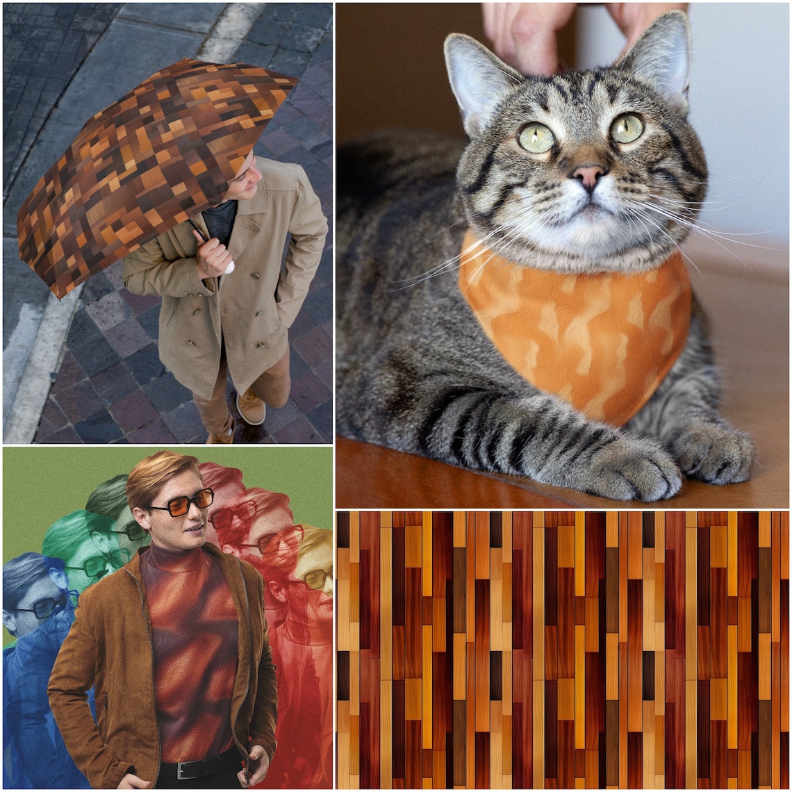 60 Wood Patterns Seamless Tree Patterns Repeatable Bark Pattern Wood ...