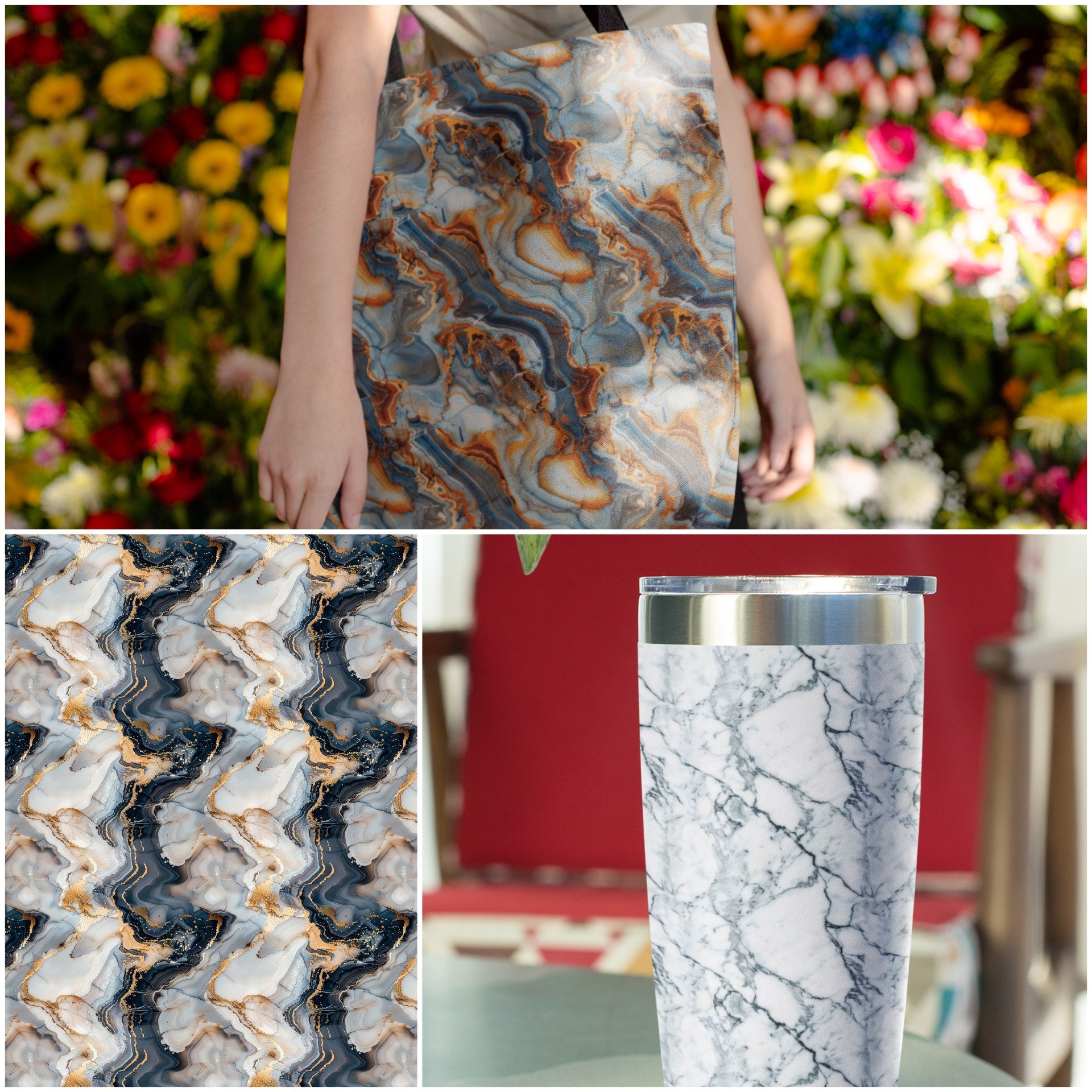 21 Marble Patterns Granite Seamless Patterns Marble Repeatable ...