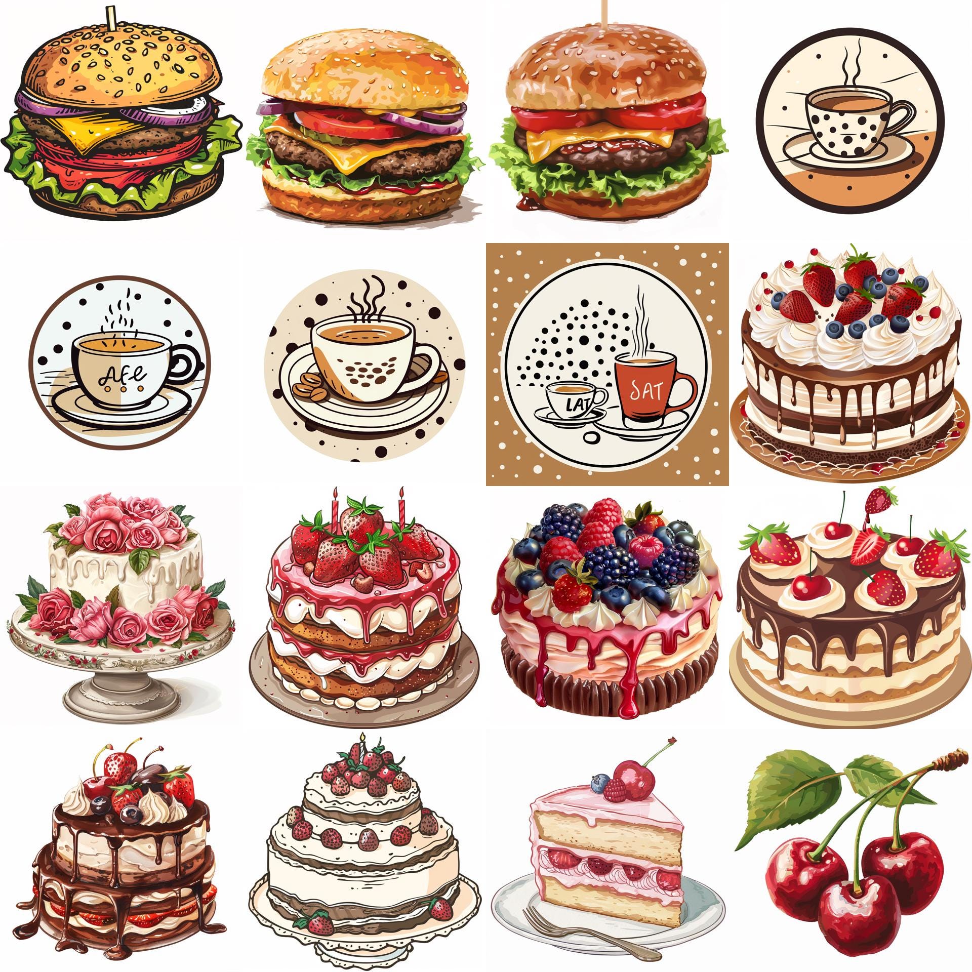 171 Food Clipart Images Berry Food PNG Sticker Fruit Design Food Pizza ...