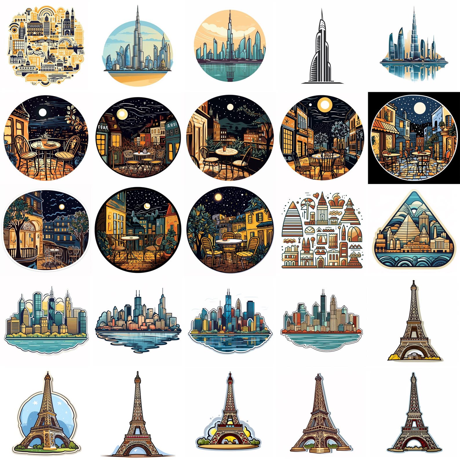 277 City & Building Clipart Images Skycraper PNG Building Sticker ...
