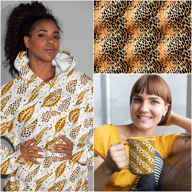18 Cheetah Patterns Seamless Leopard Patterns Repeatable Cheetah ...