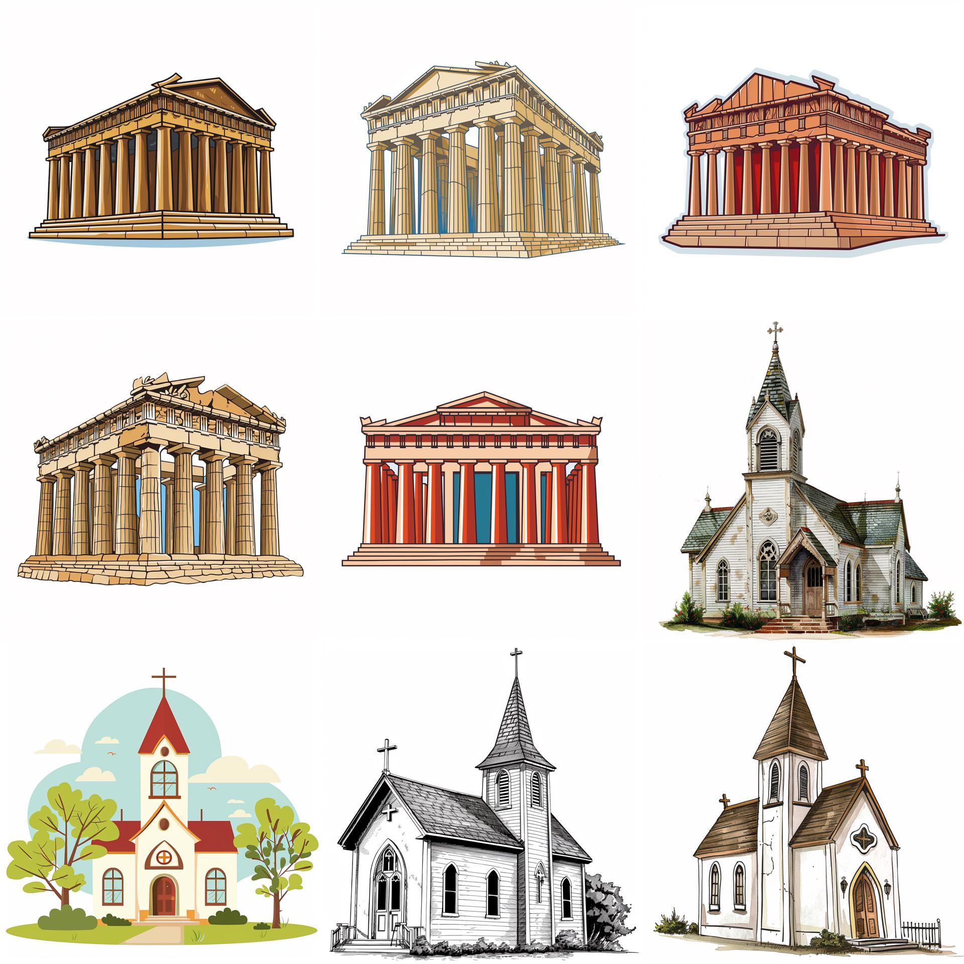 103 Church Clipart Images Temple PNG Sticker Design Mosque White ...