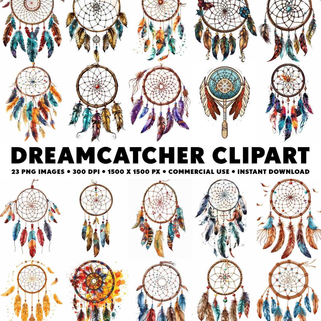 23 Dreamcatcher Clipart Images Dream Catcher PNG Sticker White ...