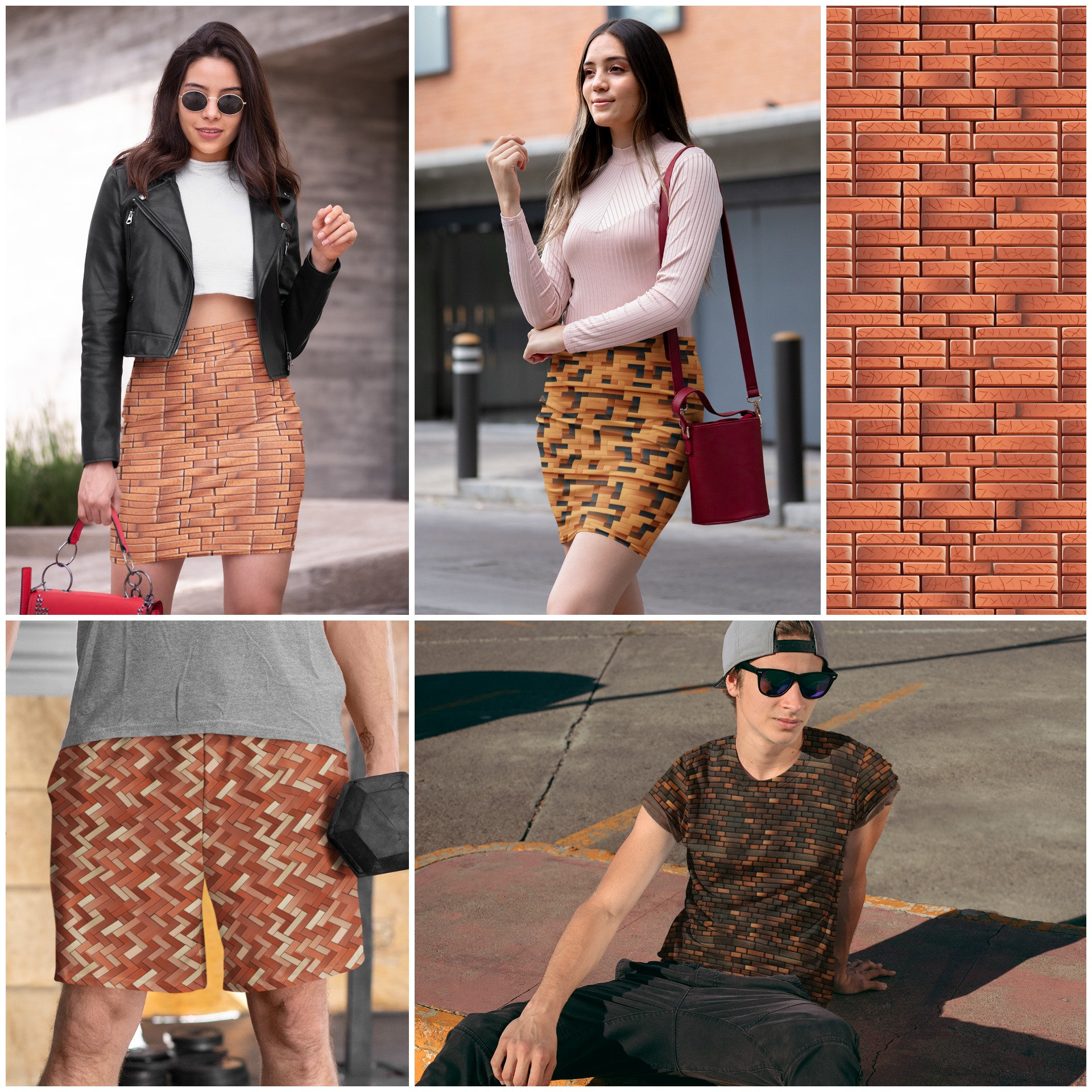 20 Brick Patterns Seamless Stone Patterns Bricks Repeatable Pattern ...