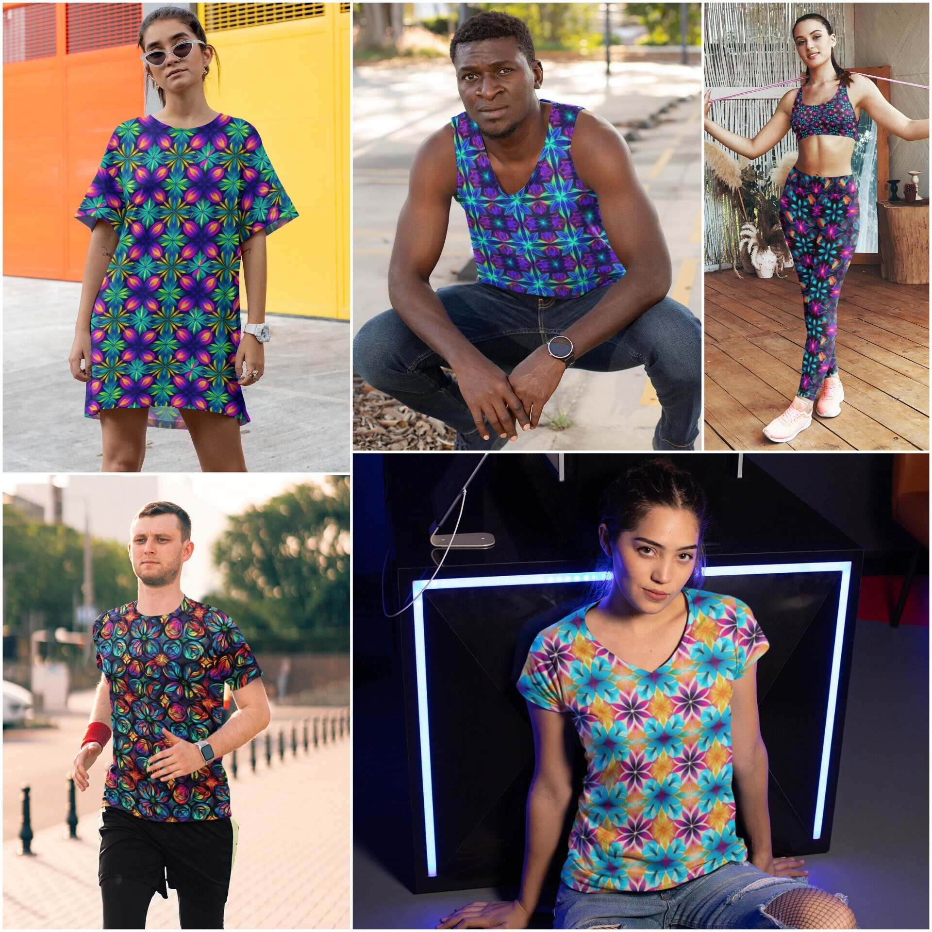 47 Kaleidoscopic Patterns Seamless Kaleid Patterns Trippy Repeatable ...