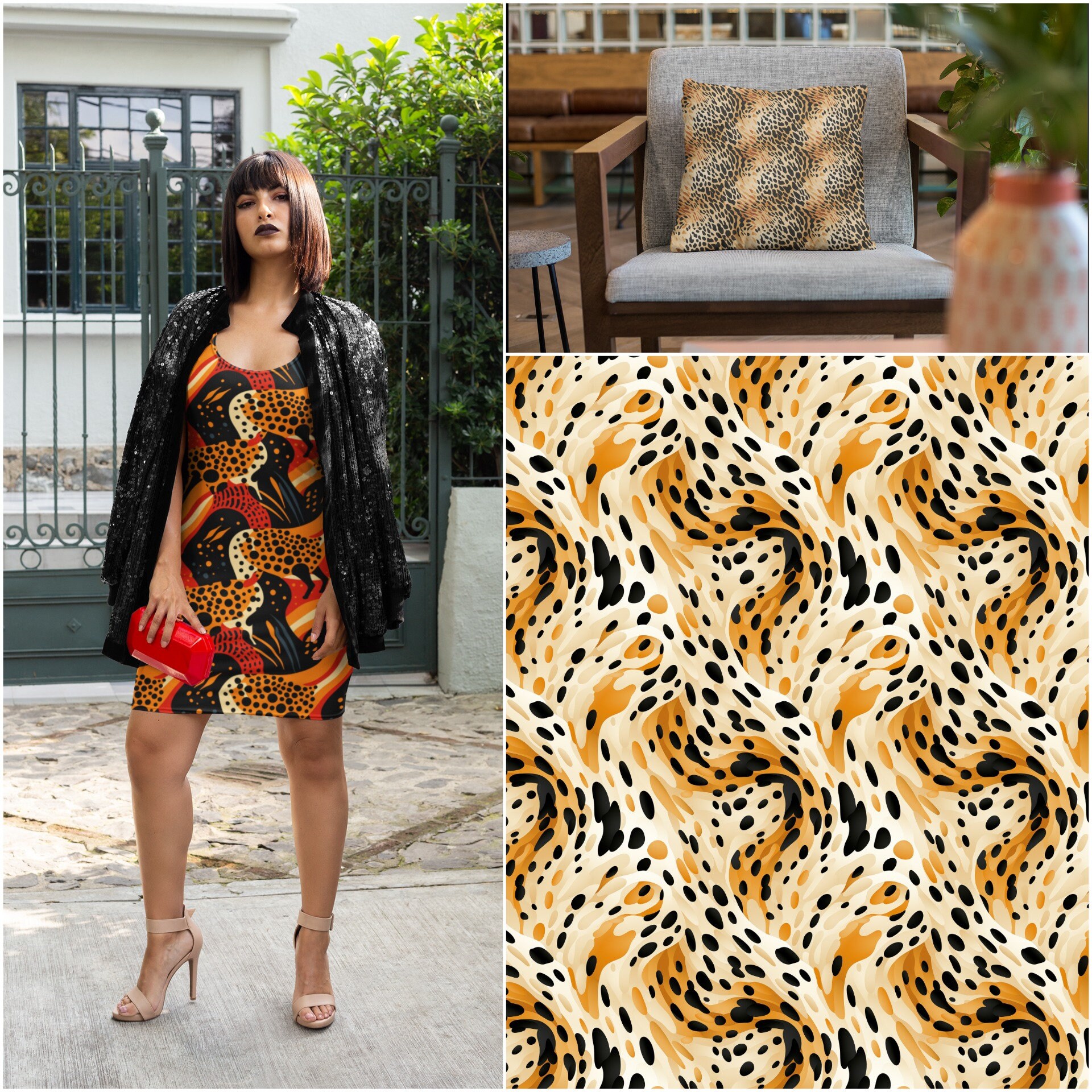 18 Cheetah Patterns Seamless Leopard Patterns Repeatable Cheetah ...