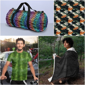 46 Scale Patterns Seamless Scales Patterns Repeatable Lizard Pattern ...