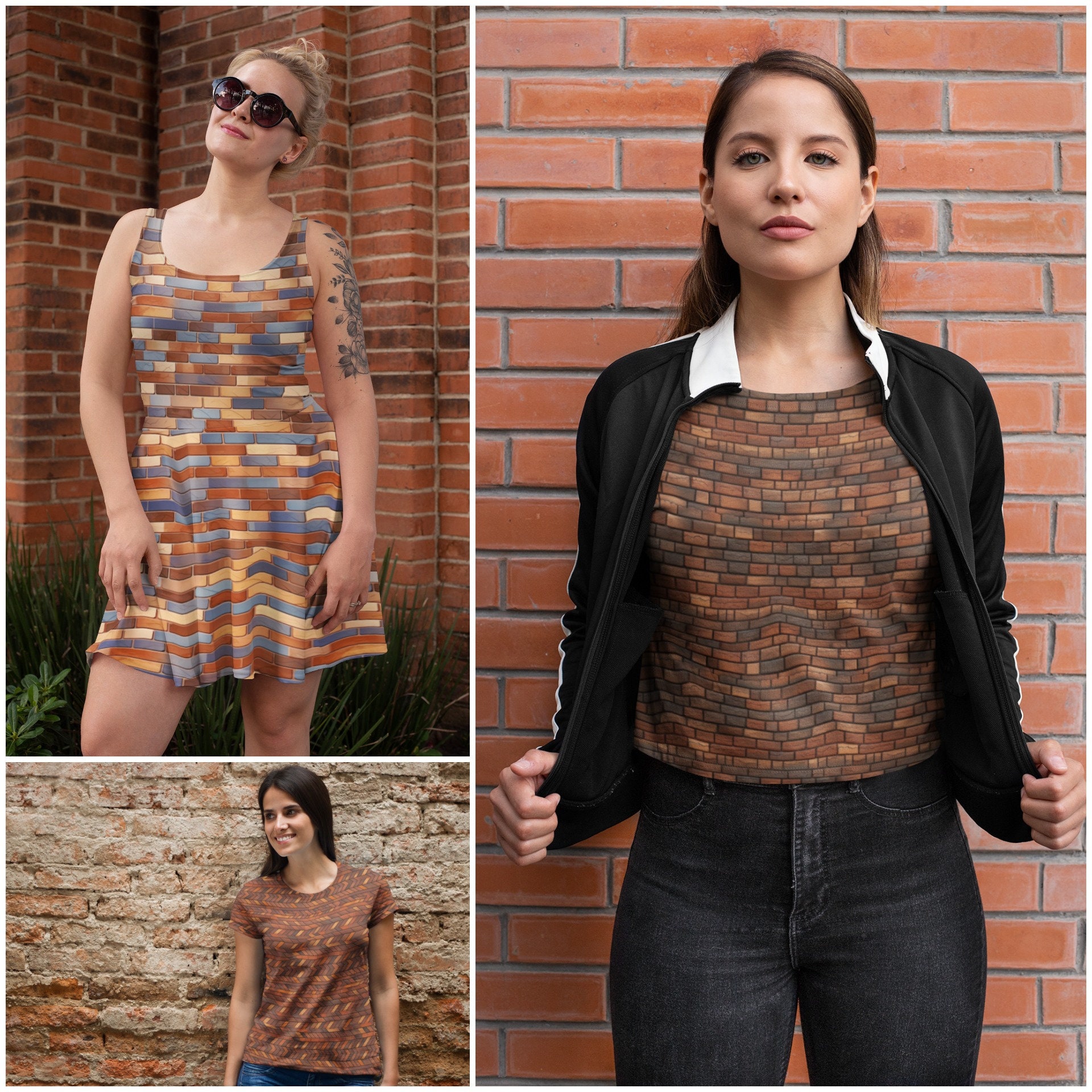 20 Brick Patterns Seamless Stone Patterns Bricks Repeatable Pattern ...