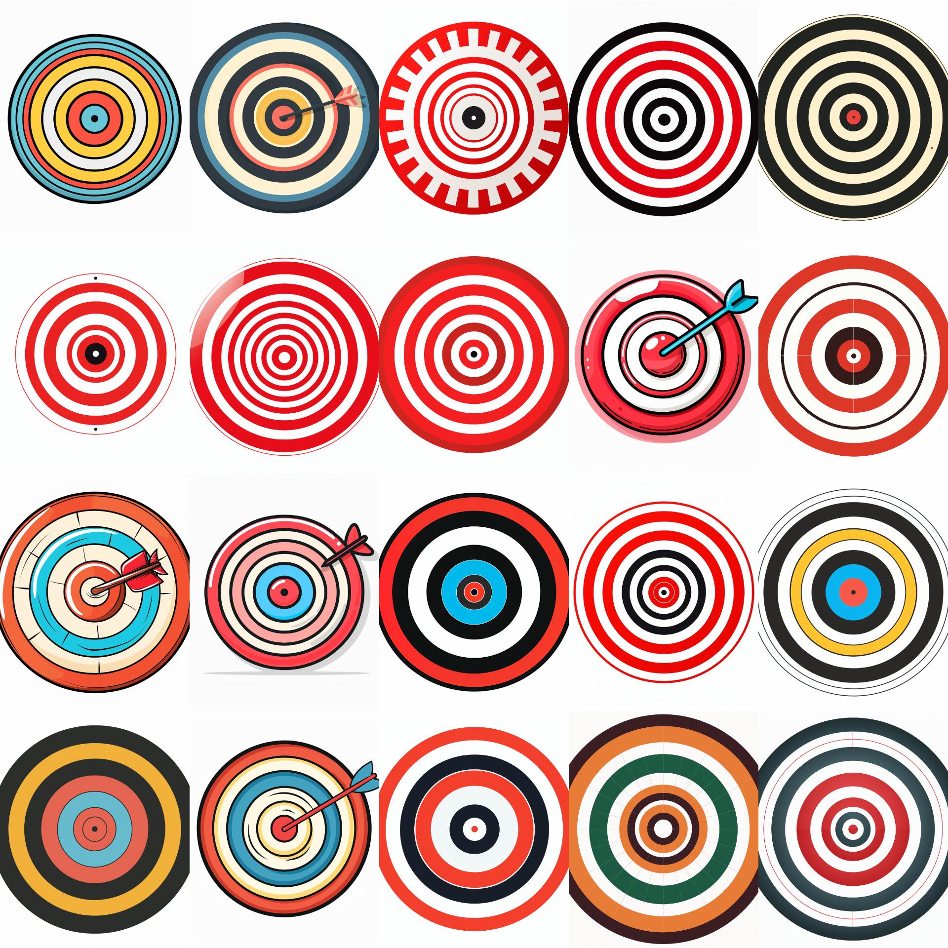 23 Target Clipart Images Bullseye PNG Aiming Sticker White Background ...