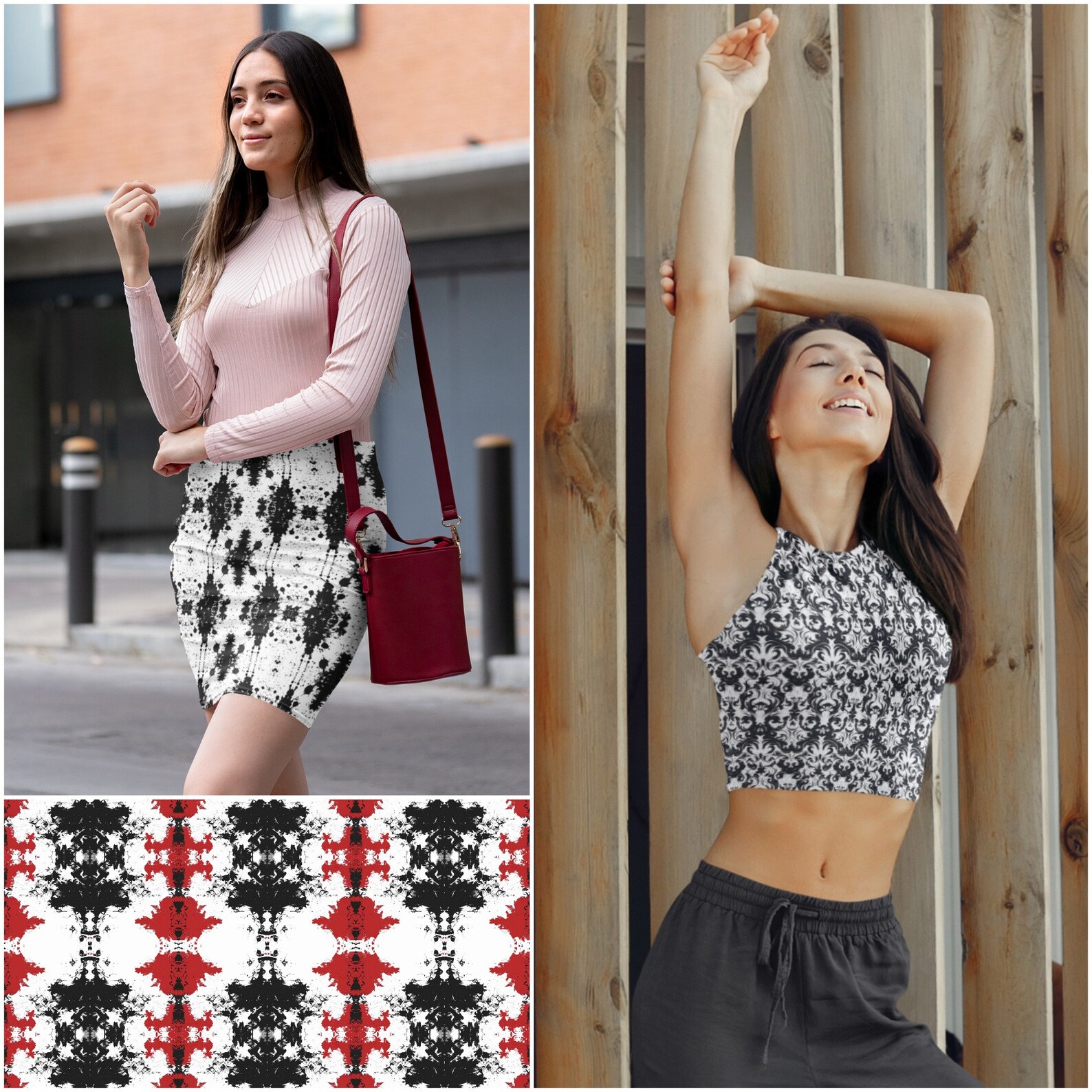 24 Rorschach Patterns Seamless Rorschach Patterns Abstract Repeatable ...