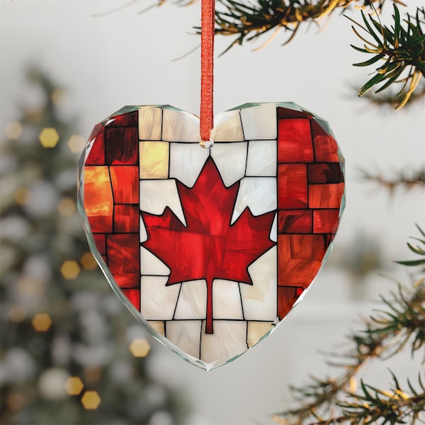 Canadian Christmas Ornaments - Etsy Canada
