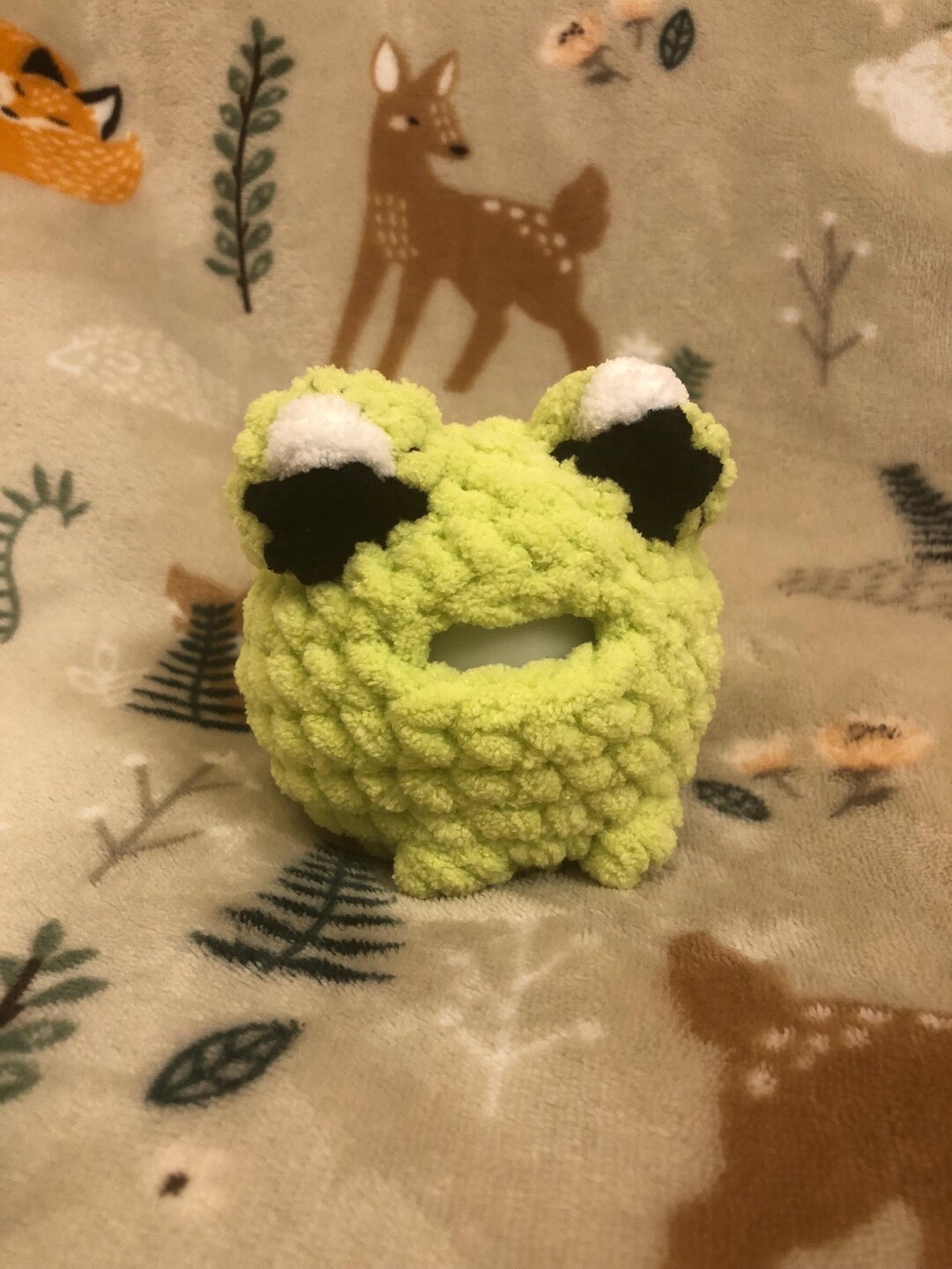 Crochet Stress Ball Frog Orb - Etsy