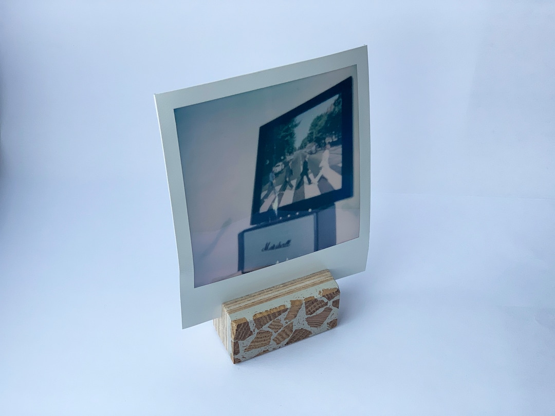 Photo Holder Sustainable Polaroid Stand Picture Frame - Etsy